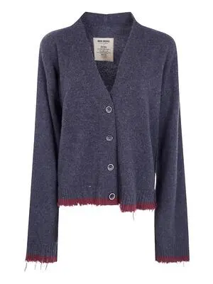 UMA WANG Cashmere Open Front Cardigan - Gray
