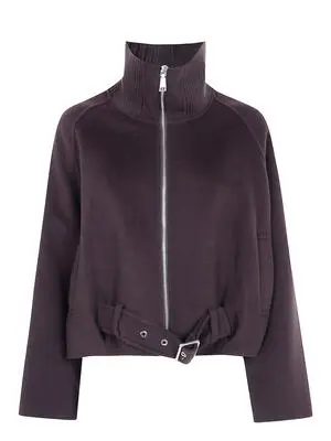 Seventy Wool Bomber Jacket - Brown