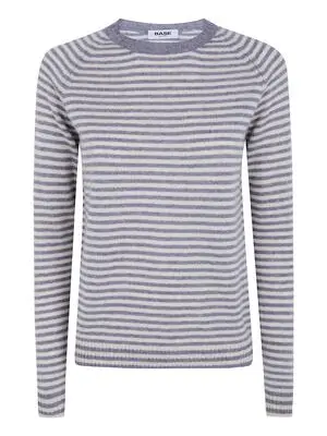 BASE BASE Striped Cashmere Sweater