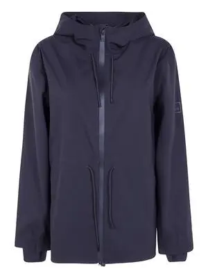 Rains Hardshell String Jacket - Black
