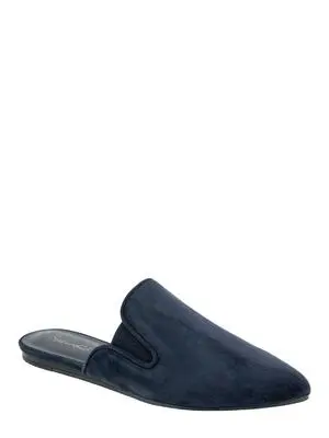 Splendid Liza Suede Mule - Navy