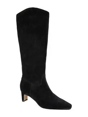 Splendid Jack Tall Suede Boot - Black