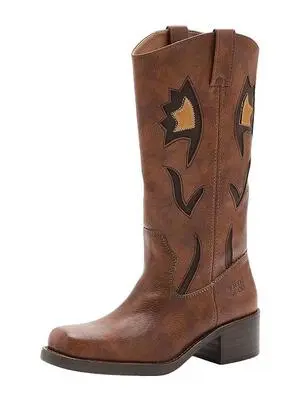 FRYE AND CO. Miranda Mid Calf Boots - Brown