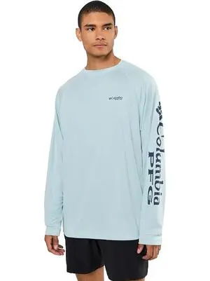 Columbia Pfg Terminal Tackle Long Sleeve Shirt - Blue