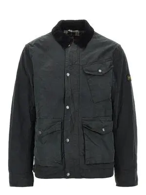 BARBOUR INTERNATIONAL Drifter Waxed Cotton Jacket - Green