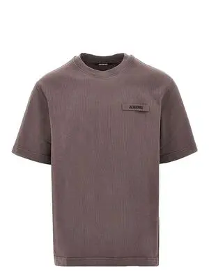 Jacquemus Gros Grain' T-shirt - Brown
