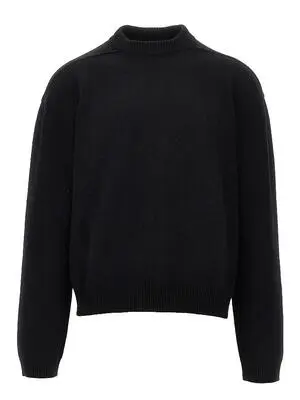 Rick Owens Knitted Sweater - Black