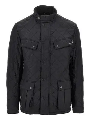 BARBOUR INTERNATIONAL Ariel Pol সম্মতিquilt Jacket - Black