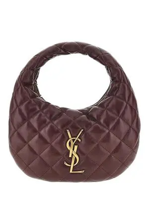 Saint Laurent SAINT LAURENT Icare Quilted Leather Bag Red