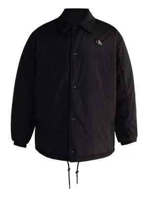 CALVIN KLEIN Calvin Klein Embroidered Logo Casual Jacket