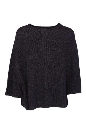 FABIANA FILIPPI Fabiana Filippi Knit Sweater With 3/4 Bat Sleeves