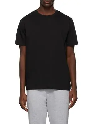Vince T-shirt With Round Neck And Short Sleeves - Black
