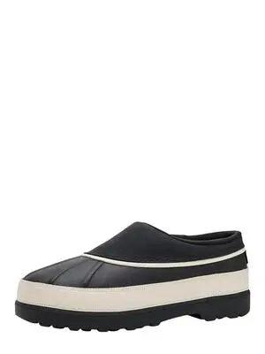 Sorel Waterproof Leather And Rubber Slip-on Slippers - Black