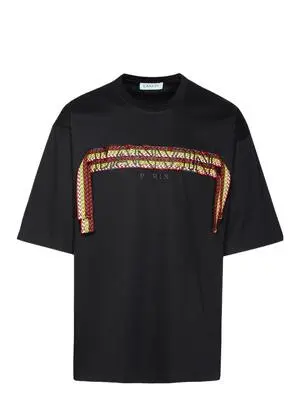 LANVIN Curblace Crewneck T-shirt - Black