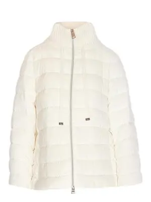 Herno Zip-up Corduroy Jacket - White