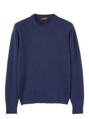 Loro Piana Long-sleeved Sweater - Blue