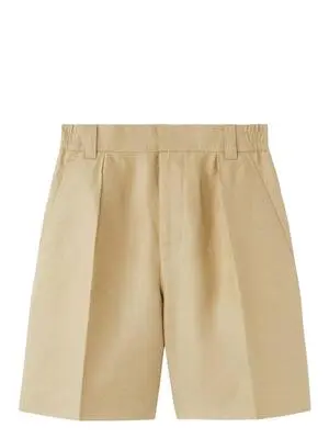 Loro Piana Wide-leg Shorts - Corn Color