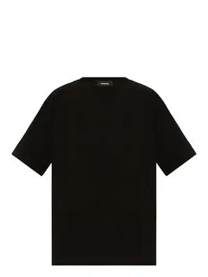 Dsquared2 Logo Printed Crewneck T-shirt - Black