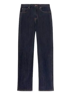 Loro Piana Kamen Straight-leg Trousers - Shadow Blue