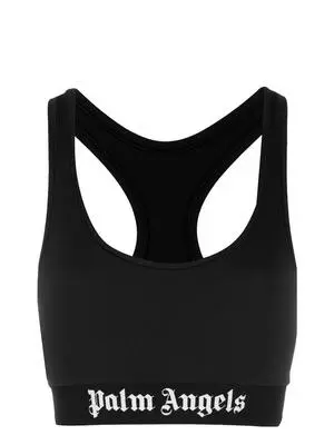 Palm Angels Logo-print Sports Bra - Red