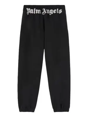 PALM ANGELS Palm Angels Logo Printed Jogging Pants