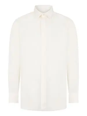 TOM FORD Concealed Placket Shirt - White