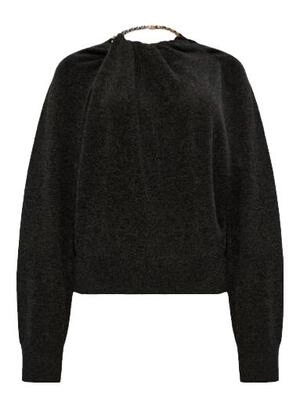 Stella McCartney Chain-link Detailed Jumper - Black