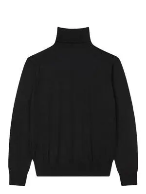 Kenzo Merino Wool And Silk Jumper - Black