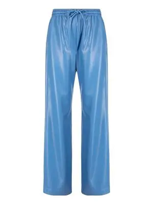 NANUSHKA Nanushka Faux-Leather Drawstring Waist Trousers