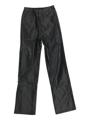 ROTATE BY BIRGER CHRISTENSEN ROTATE Logo Embossed Belt Ring Casual Pants