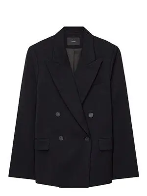 JOSEPH Double-breasted Blazer - Black