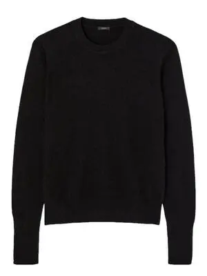 JOSEPH Joseph Light Pure Cashmere Round Neck Jumper Black