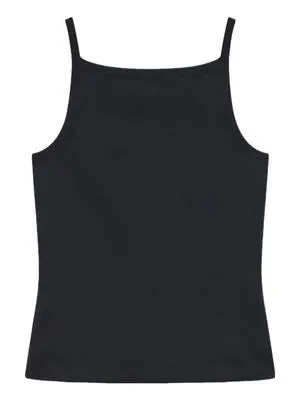 JOSEPH Square Neck Sleeveless Top - Black