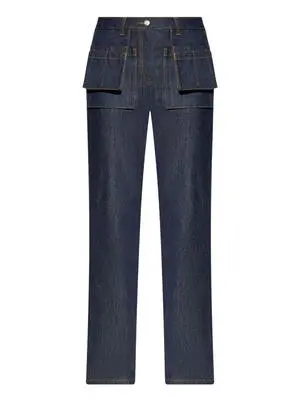 Helmut Lang Utility Mid-rise Jeans - Black