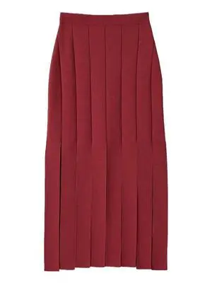 JOSEPH Joseph Lagny Midi Skirt With Slit Detail