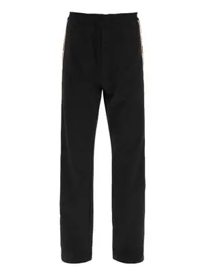 Dsquared2 Logo-tape Elasticated Waist Track Pants - Black