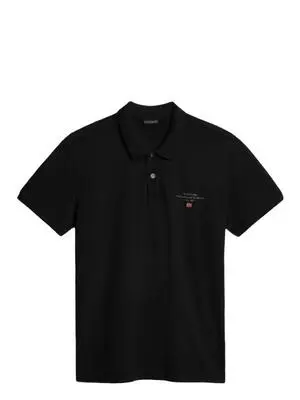 NAPAPIJRI Short-sleeved Polo Shirt - Black