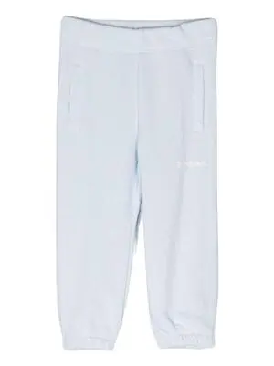 Palm Angels Logo Print Sweatpants - White