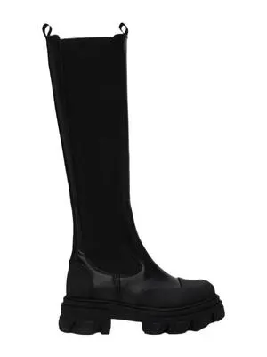 GANNI Knee High Boots - Black