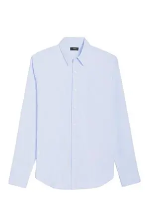 Theory Sylvain Button-up Shirt - Blue