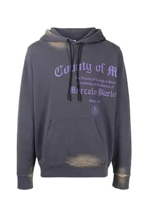 MARCELO BURLON COUNTY OF MILAN Hoodie - Black