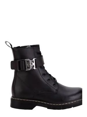 Givenchy Ankle-length Leather Boots - Black