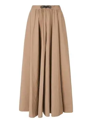Staud Eden Maxi Skirt - Desert-colored