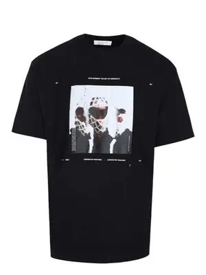 IH NOM UH NIT Graphic-print Cotton T-shirt - Black