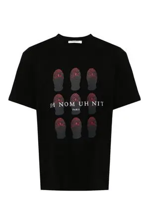 IH NOM UH NIT Mask Print T-shirt - Black