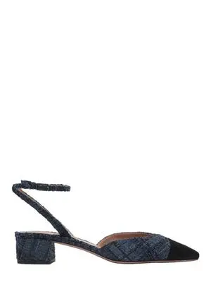 AQUAZZURA French Flirt Buckle-fastened Pumps - Blue
