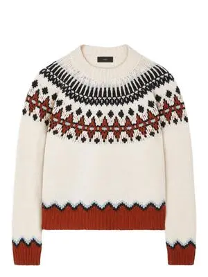 ALANUI Alanui Fair Isle Knit Sweater