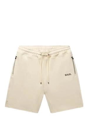 BALR. Wide-leg Elastic Waist Drawstring Shorts - Nude