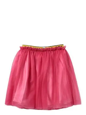 OFF-WHITE Off-White Emblem Gauze Skirt