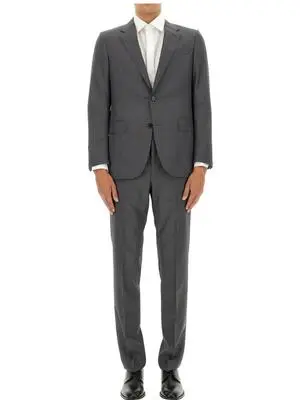 Zegna Single Breasted Suit - Grey